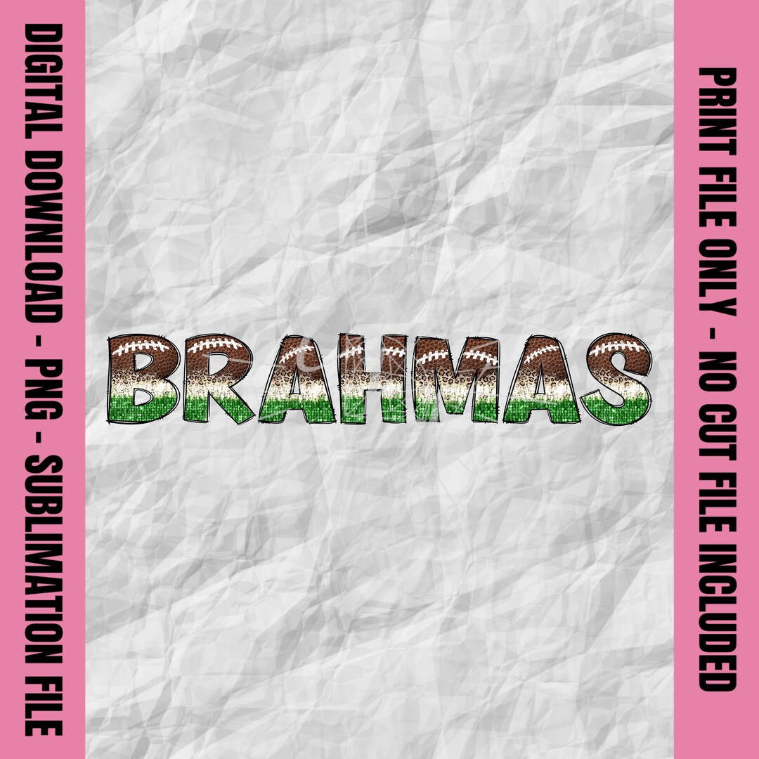 Brahmas Doodle Letters, Brahmas Png, Brahmas Football Png, Brahmas ...