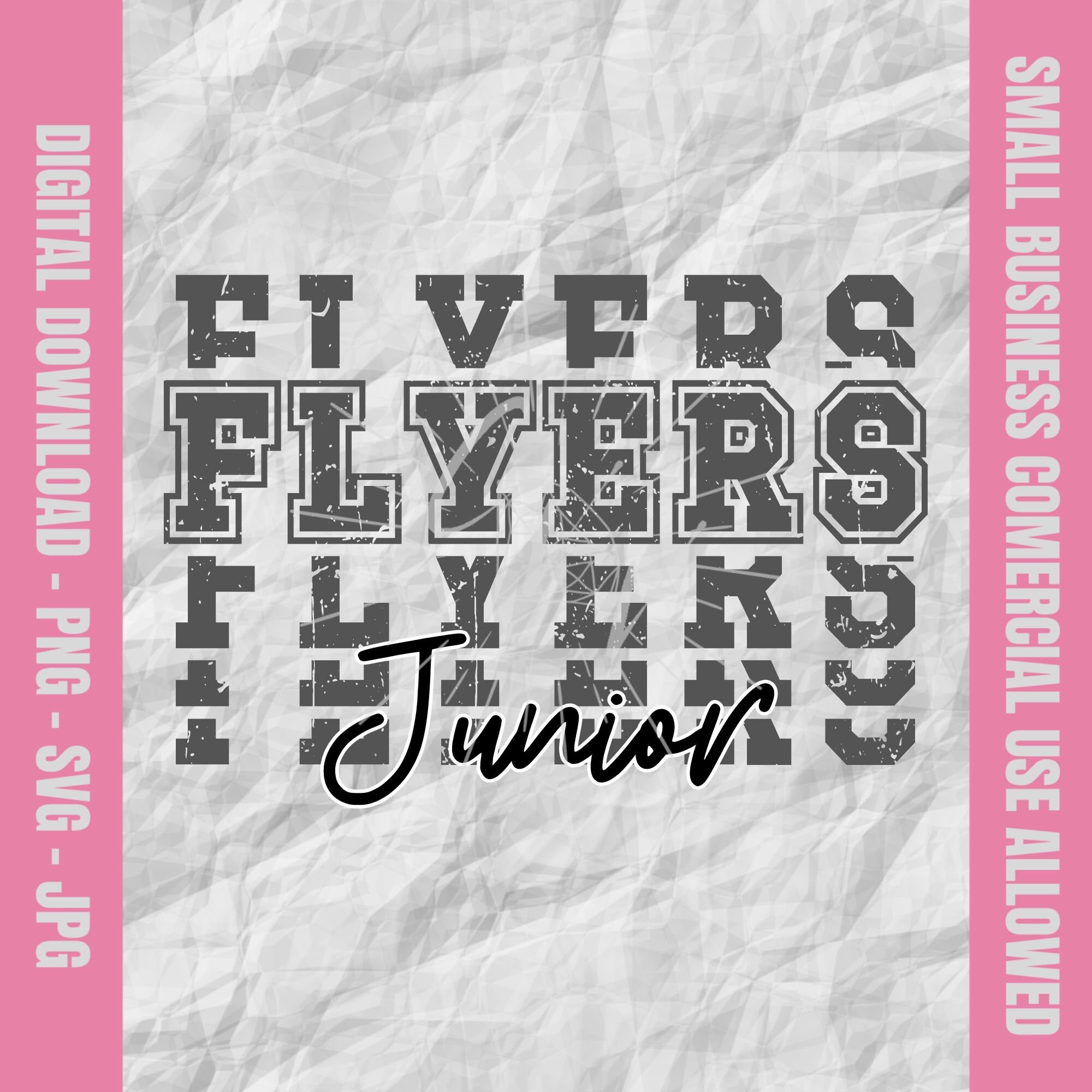 Flyers Junior Svg Png, Flyers Svg, Flyers Football Svg, Flyers Cheer ...