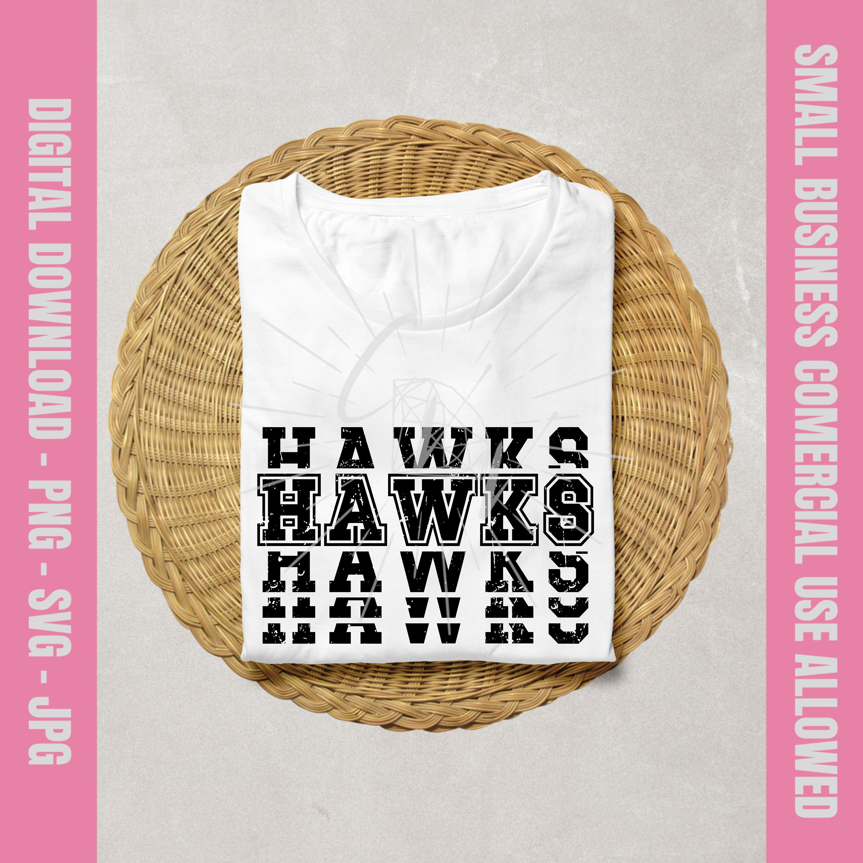 Hawks Svg, Hawks Stacked Varsity Letter Svg, Hawks Football Svg, Hawks ...