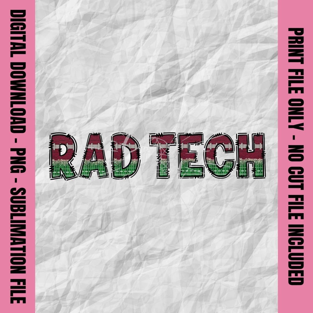 Football Rad Tech Png, Football Doodle Text Rad Tech Png, Football Rad ...