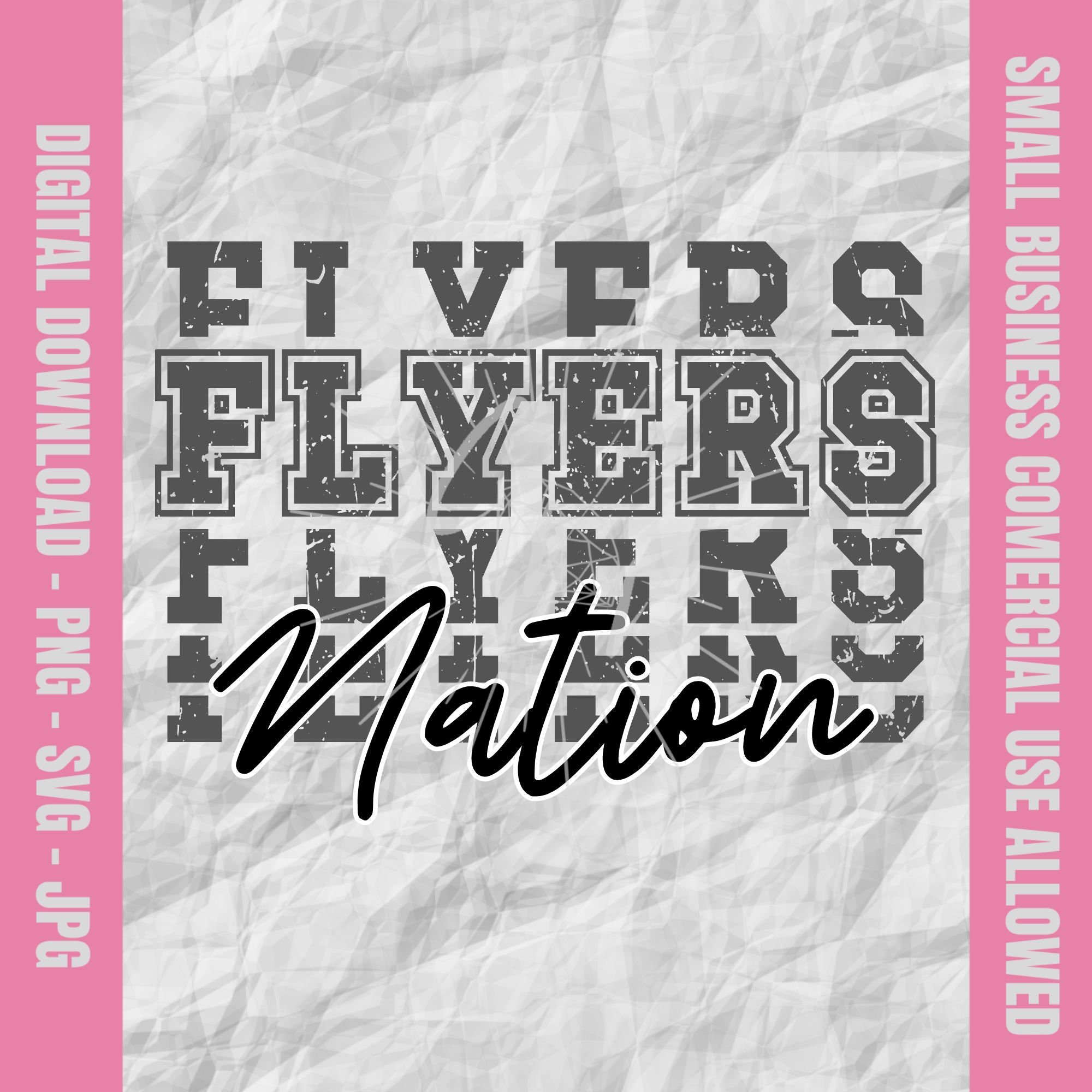 Flyers Nation Svg, Flyers Svg, Flyers Football Svg, Flyers Cheer Png ...