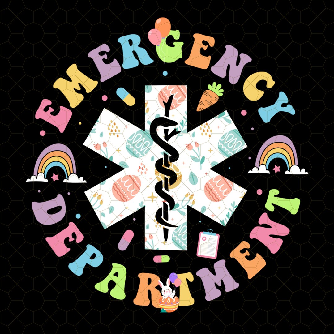 Easter Egg Bunny Emergency Department Room ER Nurse Easter Png, Peep ...