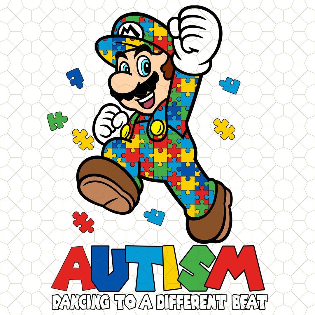Autism Dancing to Different Beat Autism Awareness Png, Autism Awareness ...