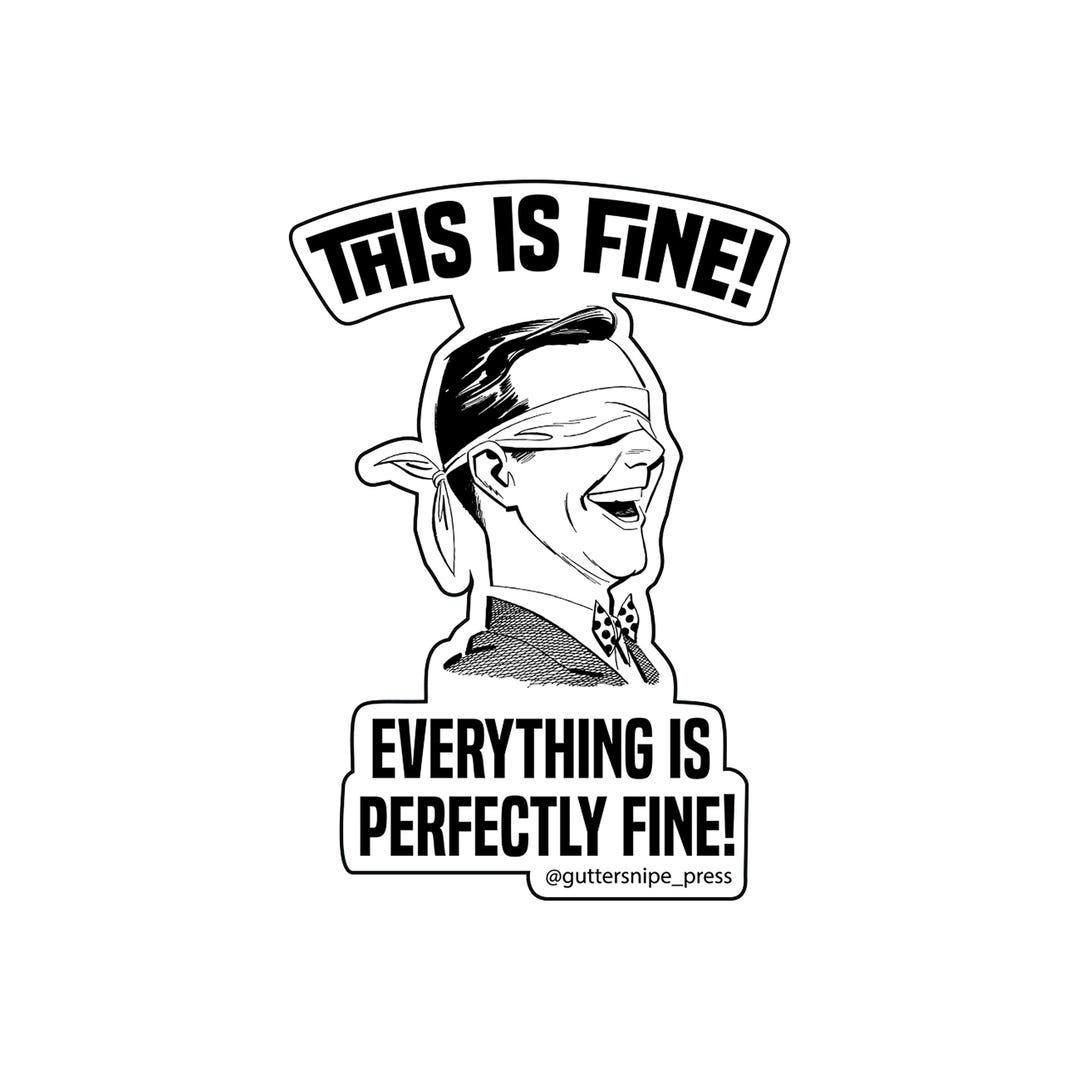 This is Fine Sticker Edition - Etsy