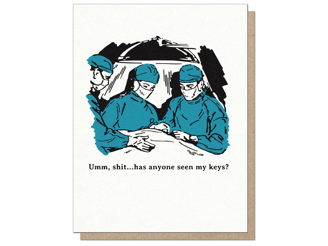 Bad Doctors | Funny Greeting Card | Medical Humor | Nursing Medicine - Etsy