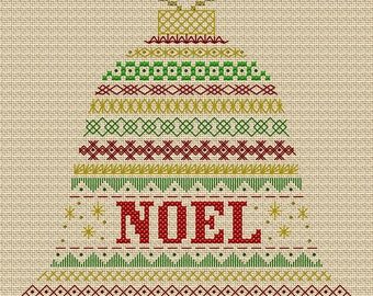 PDF Digital Download Christmas Band Sampler by Samplers and Primitives ...