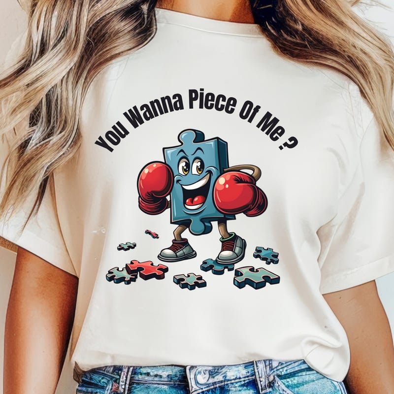 Puzzle Piece Shirt - Etsy