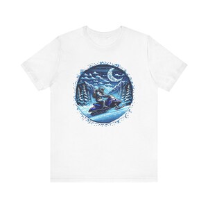 Retro Gaming T-shirt 80s Pixel Art Snowmobile Tee Vintage Arcade Style ...