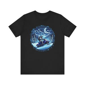 Retro Gaming T-shirt 80s Pixel Art Snowmobile Tee Vintage Arcade Style ...