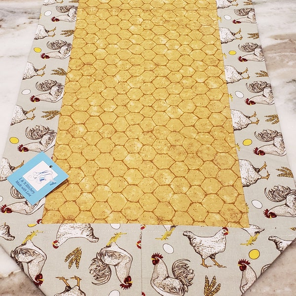 Chicken Table Runner Pattern - Etsy