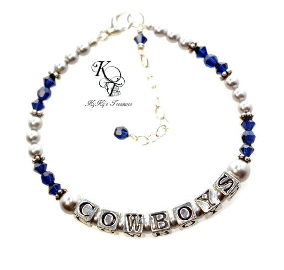Cowboys ™ Bracelet Cowboys ™ Inspired Bracelet FREE Gift | Etsy