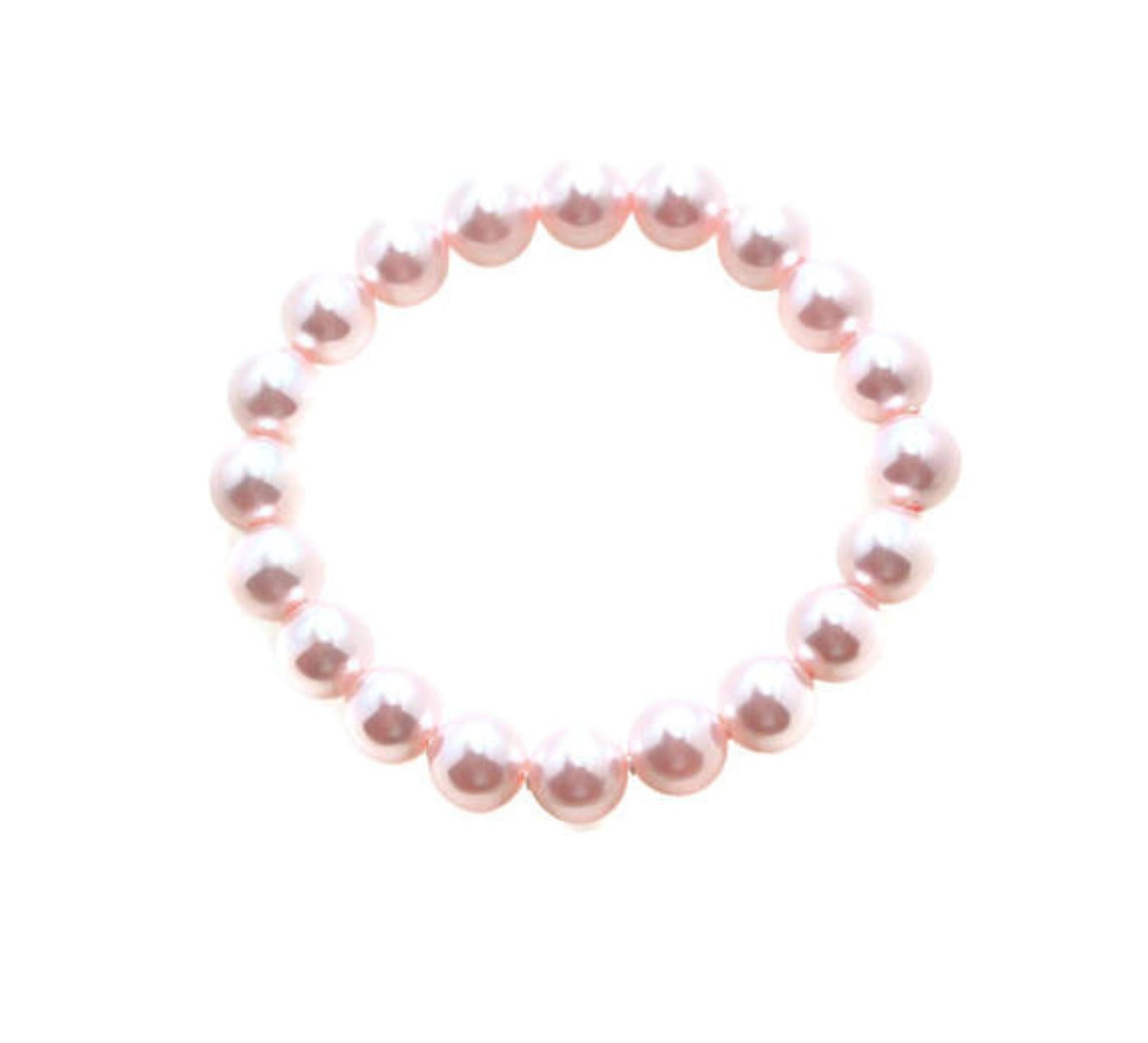 Pearl Baby Bracelet Babys First Pearls Elastic Pearl Bracelet - Etsy