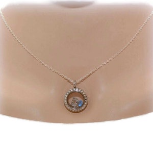 Little Girl Locket, Personalized Locket, Initial Necklace Little Girl ...