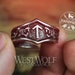 Viking Rune Ring - Your Choice of Rune Symbol - Adjustable US Sizes 9 ...