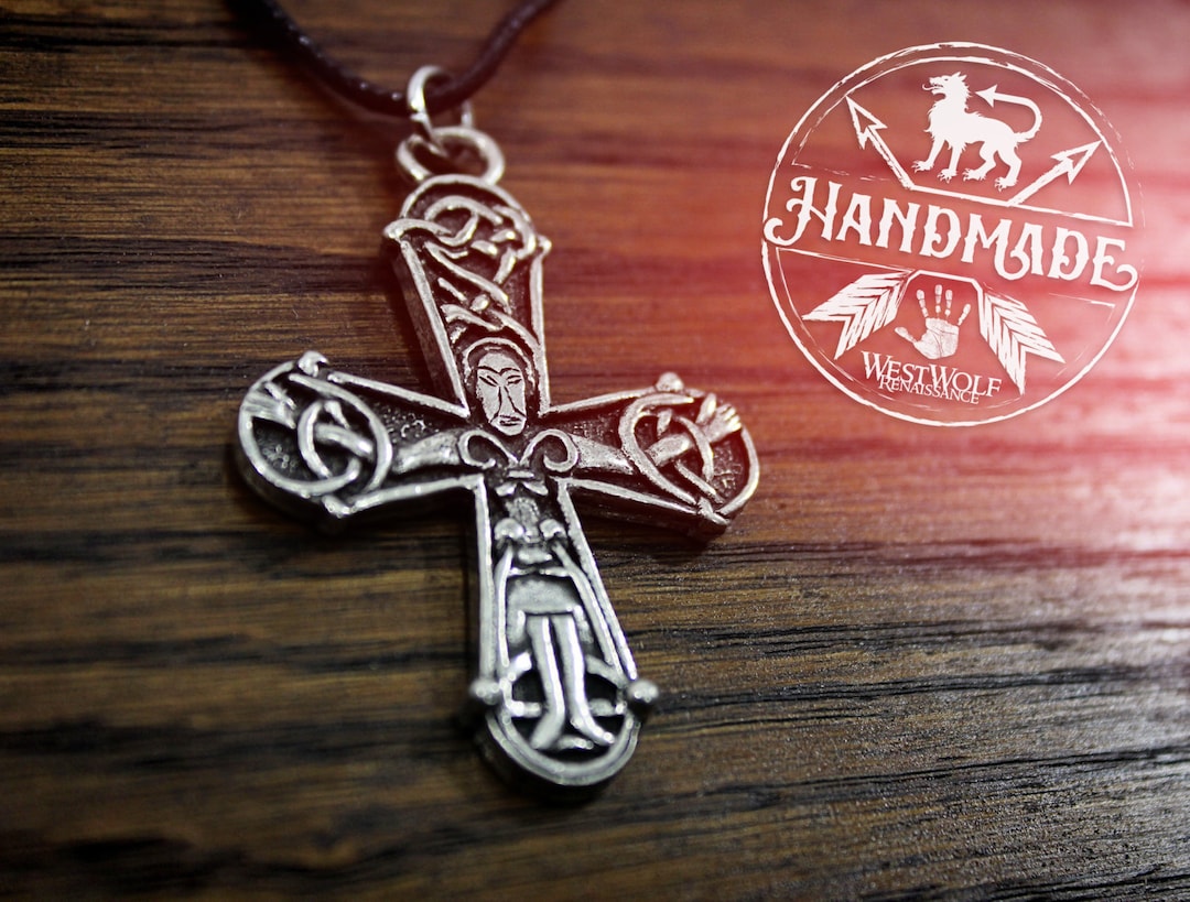 Viking Novgorod Cross Pendant - Russian Crucifix -- Norse/celtic ...