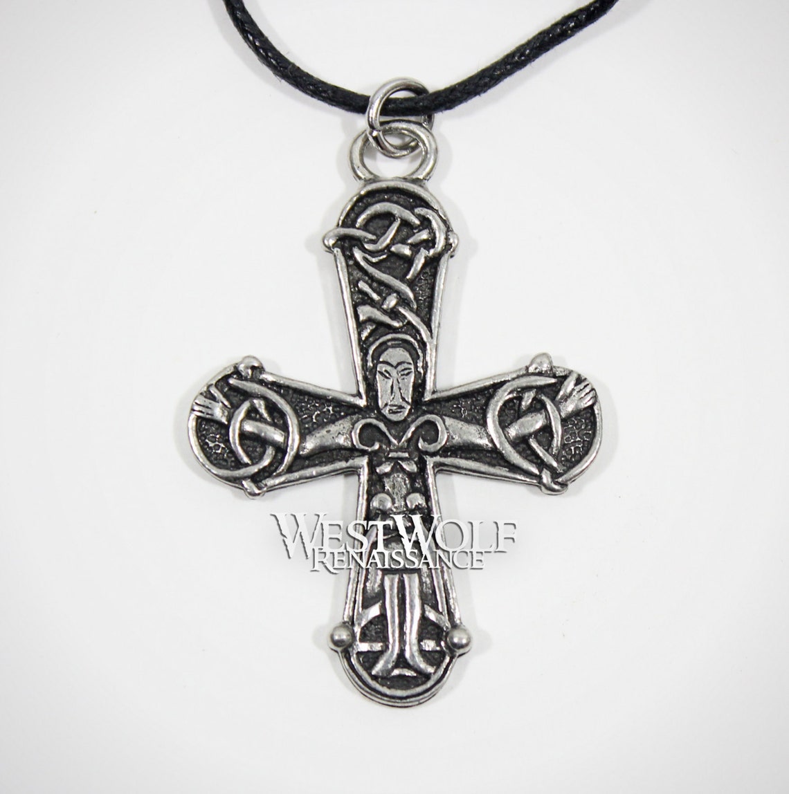 Viking Novgorod Cross Pendant - Russian Crucifix -- Norse/celtic ...