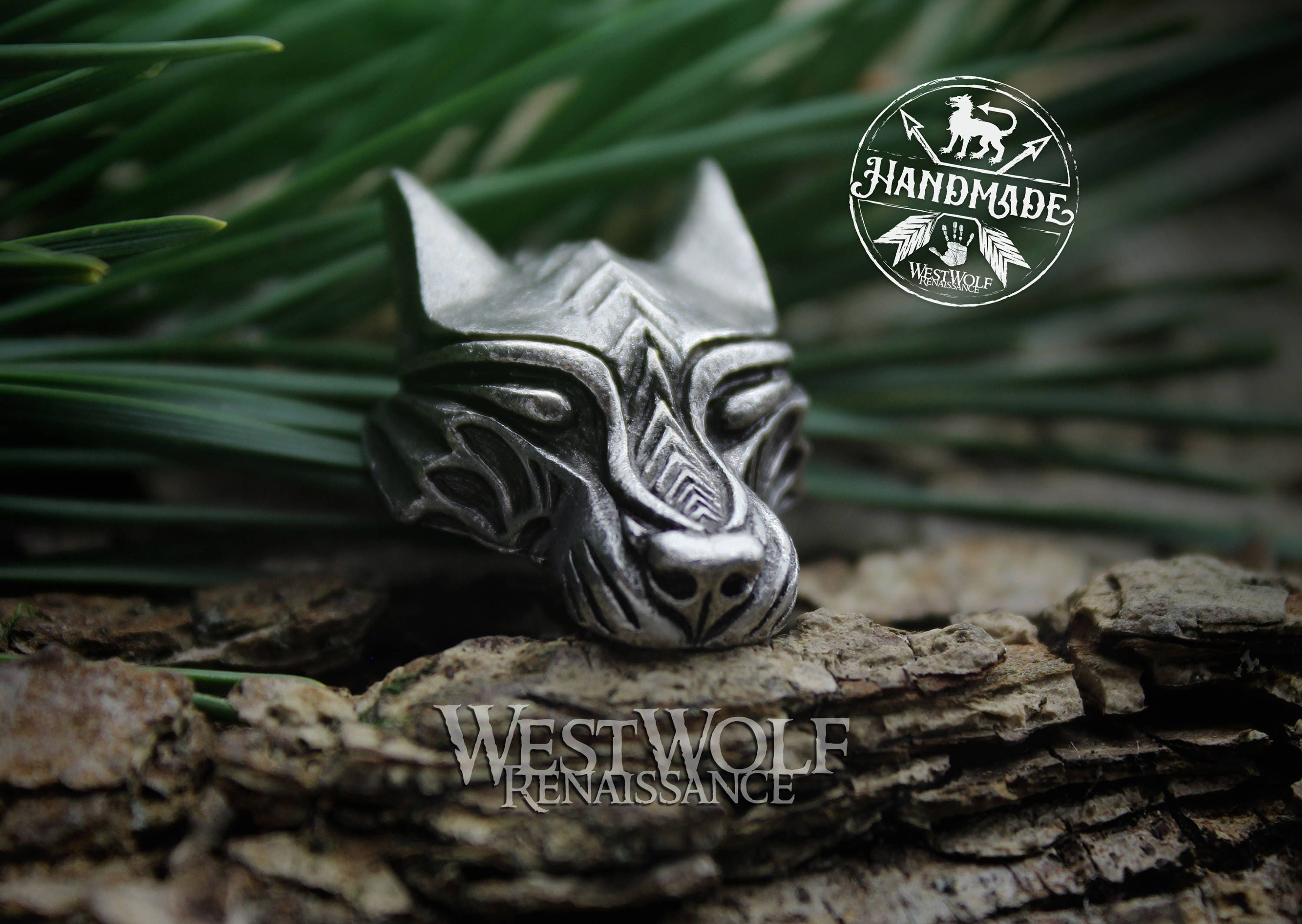 Viking Wolf Head Pendant | Etsy