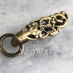 Viking Dragon Belt Mount With Ring --- Buckle/norse/scandinavian/celtic ...