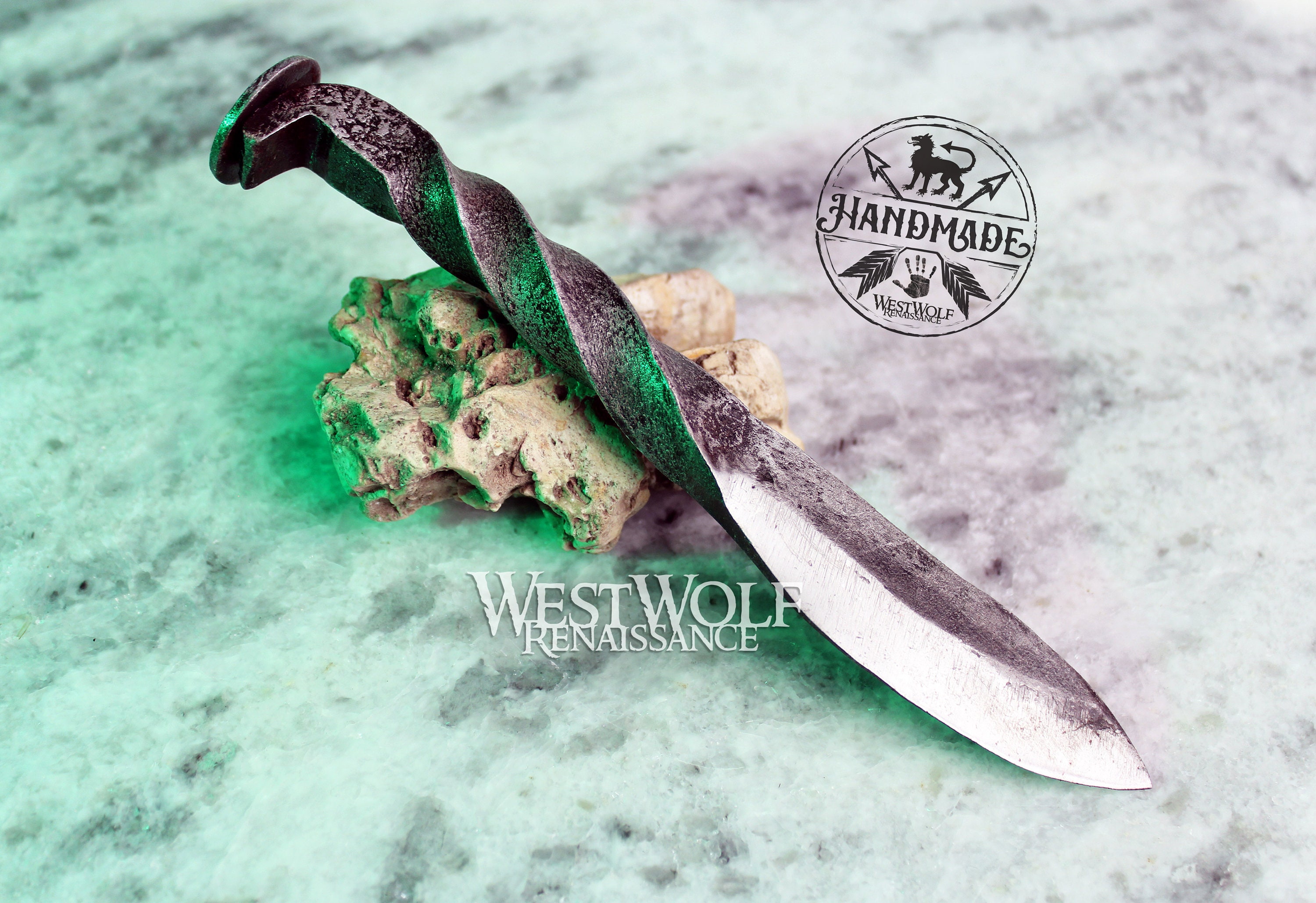 Handmade Railroad Spike Knives