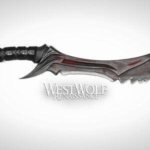 Steel Daedric Dagger Full-size Unique Collectible Daedra Demon Warrior ...