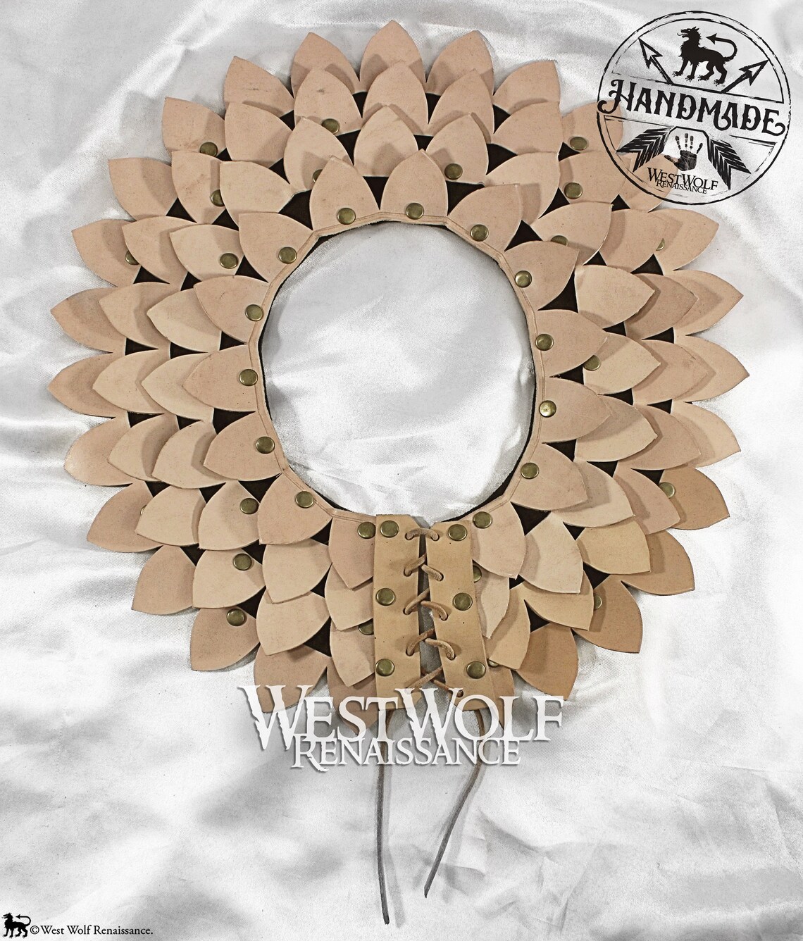 Leather Dragon Scale Armor Mantle Shoulder Chest - Etsy