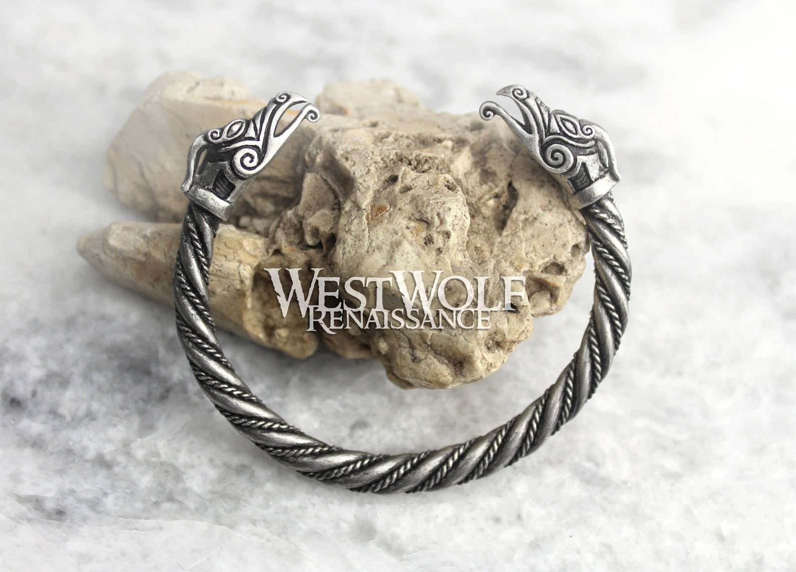 Viking Phoenix Torc / Bracelet Norse - Etsy