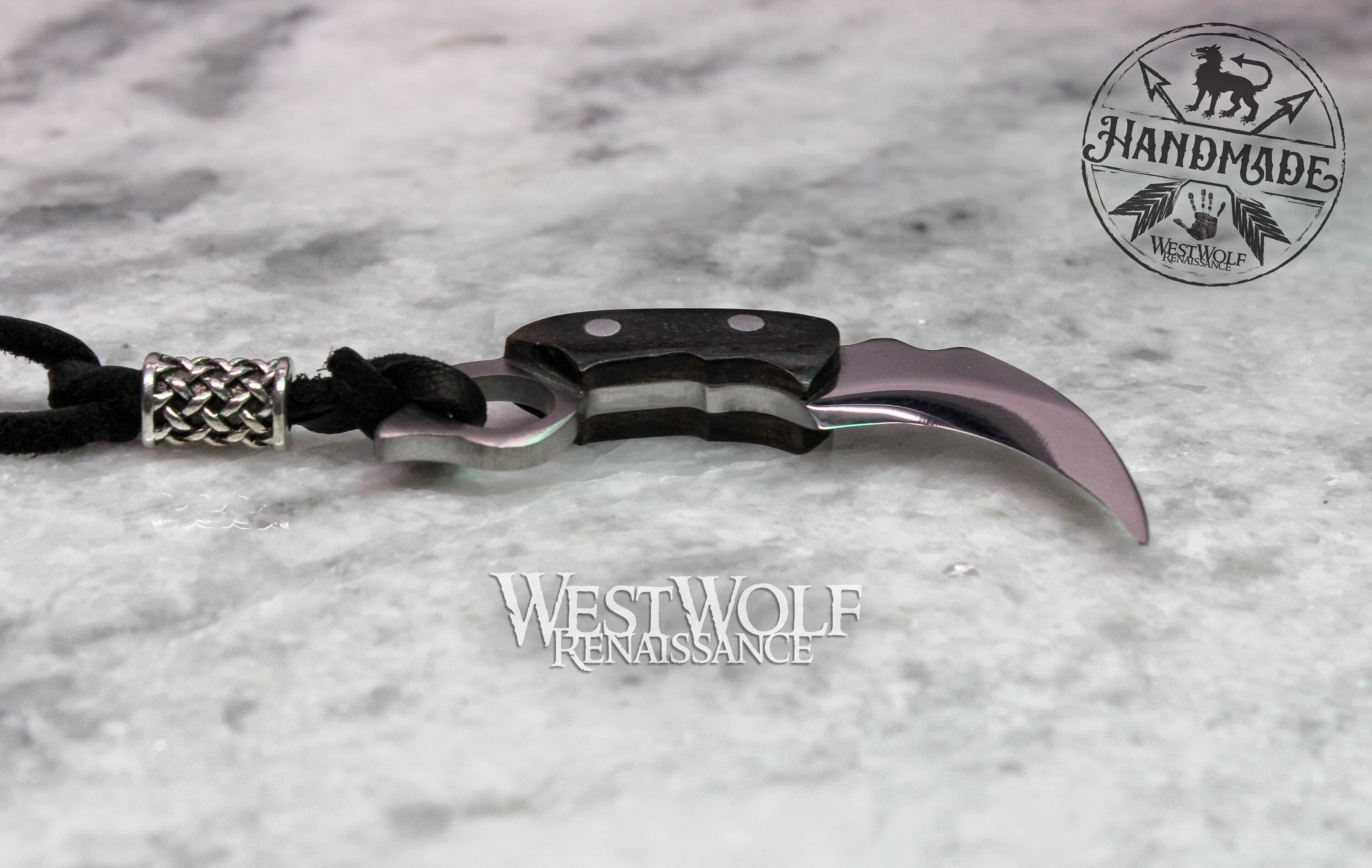 Small Full-tang Karambit Knife Pendant Sharp Functional - Etsy