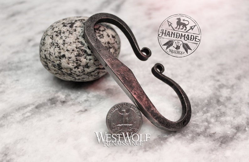 Large Hand-forged Viking Fire-steel or Fire Striker - Blacksmith-made ...