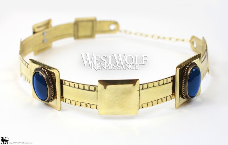 Gold Royal Crown With 3 Stones for King/queen/prince/princess - Etsy