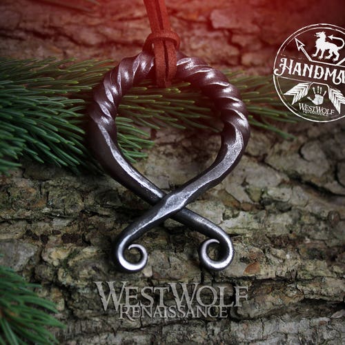 Hand Forged Troll Cross Pendant - Etsy