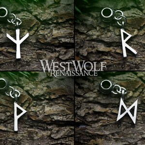 Viking Rune Charms for Pendants and Bracelets - Choose Your Talisman ...