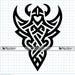 Viking Valkyrie Knot Design - Original SVG Vector Graphic Art + Png Dxf ...
