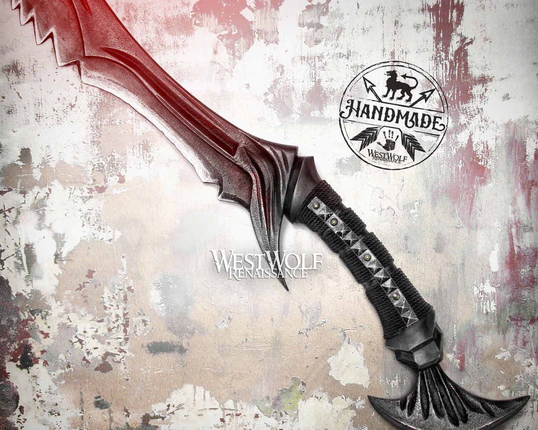 Steel Daedric Dagger - Full-size Unique Collectible Daedra Demon ...