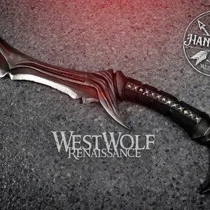 Steel Daedric Dagger Full-size Unique Collectible Daedra Demon Warrior ...