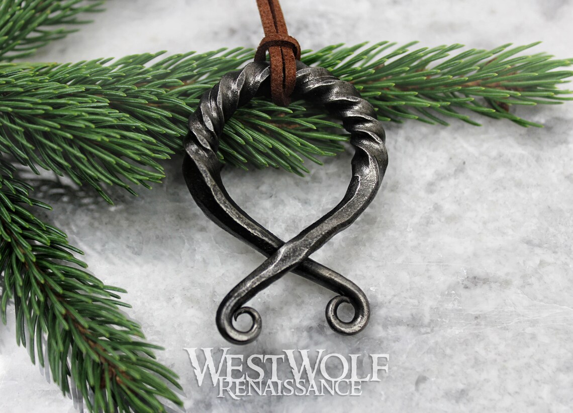 Large Viking Troll Cross Pendant With Twisted Top | Etsy