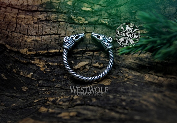 Viking Dragon or Sea Serpent Ring Made of 925 Sterling | Etsy