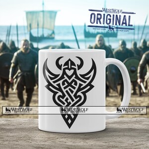 Viking Valkyrie Knot Design - Original SVG Vector Graphic Art + Png Dxf ...