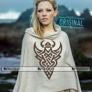 Viking Valkyrie Knot Design - Original SVG Vector Graphic Art + Png Dxf ...