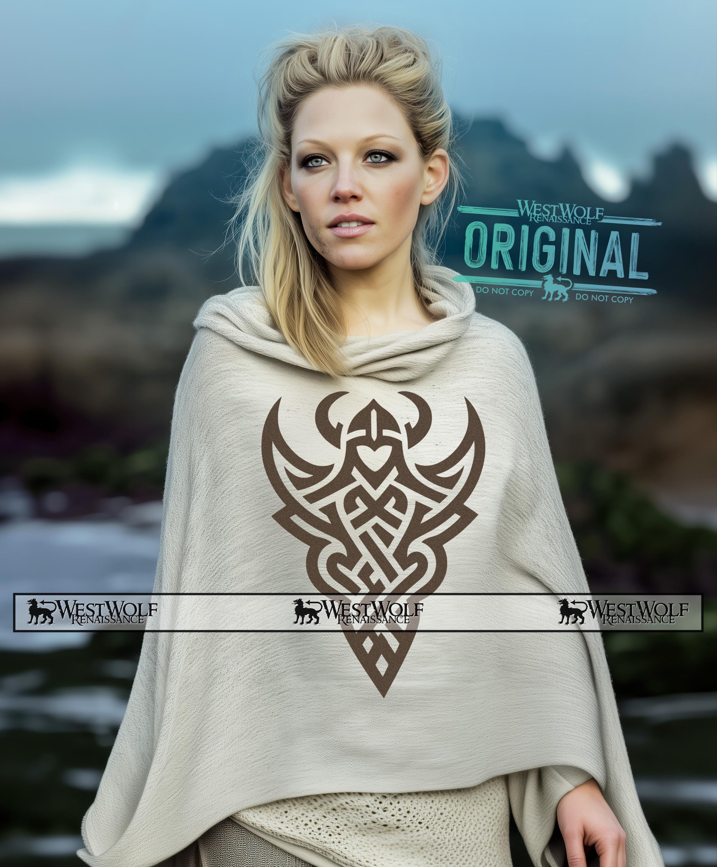 Viking Valkyrie Knot Design - Original SVG Vector Graphic Art + Png Dxf ...