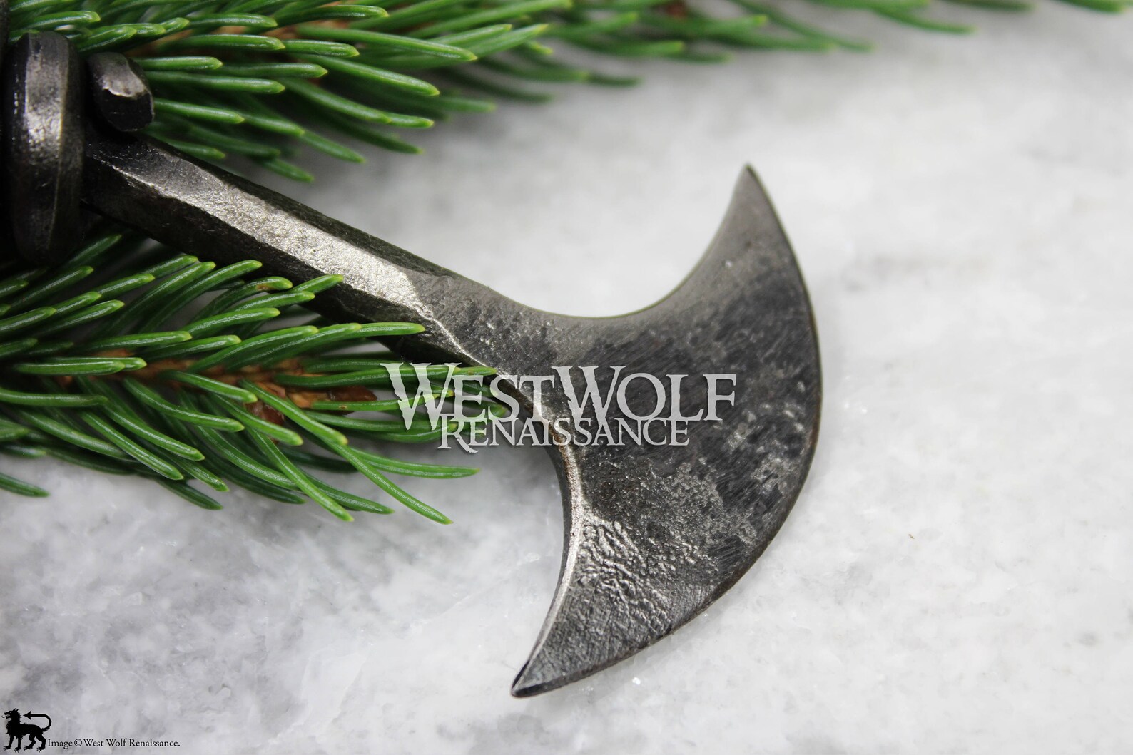 Large Viking Axe Blade Pendant - Hand-forged Wearable Tool & Jewelry ...