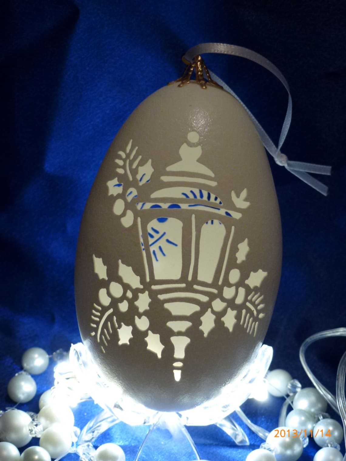 Hand-carved Goose Egg: Lighting the Way 25 - Etsy Australia