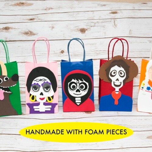 Coco Disney Party Bagscoco Disney Birthday Bags for Party | Etsy