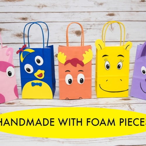 Backyardigans Party Bags Backyardigans Favor Bags - Etsy