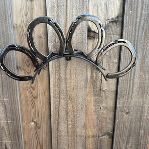Horseshoes Garden Hose Holder / Bridle Strap Holder - Etsy