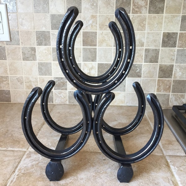 Horse Shoe Wine Rack - Etsy