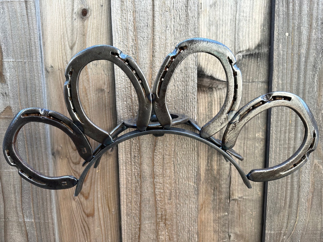 Horseshoes Garden Hose Holder / Bridle Strap Holder--- - Etsy