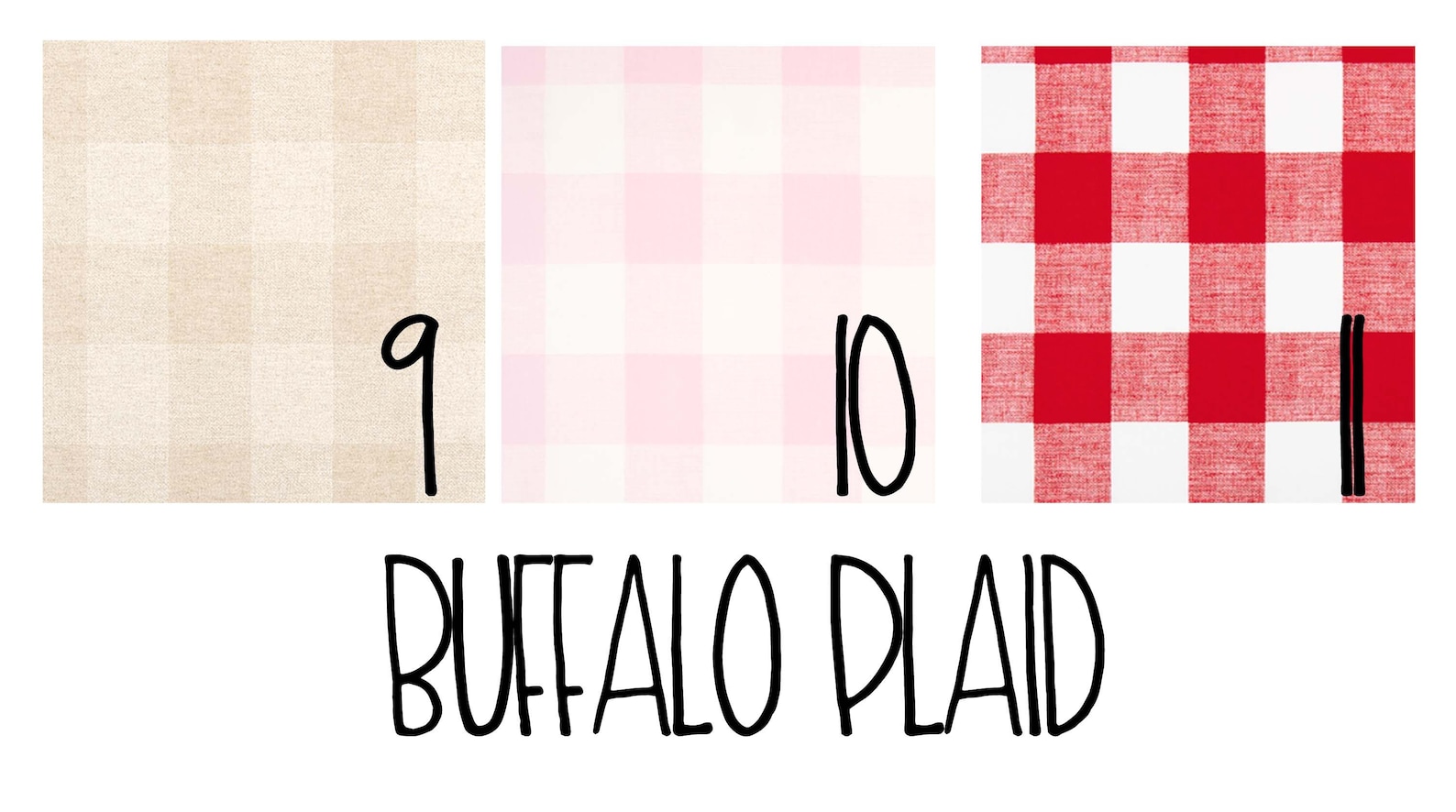 Farmhouse Curtains Buffalo Plaid FREE SHIPPING 2 Curtain - Etsy