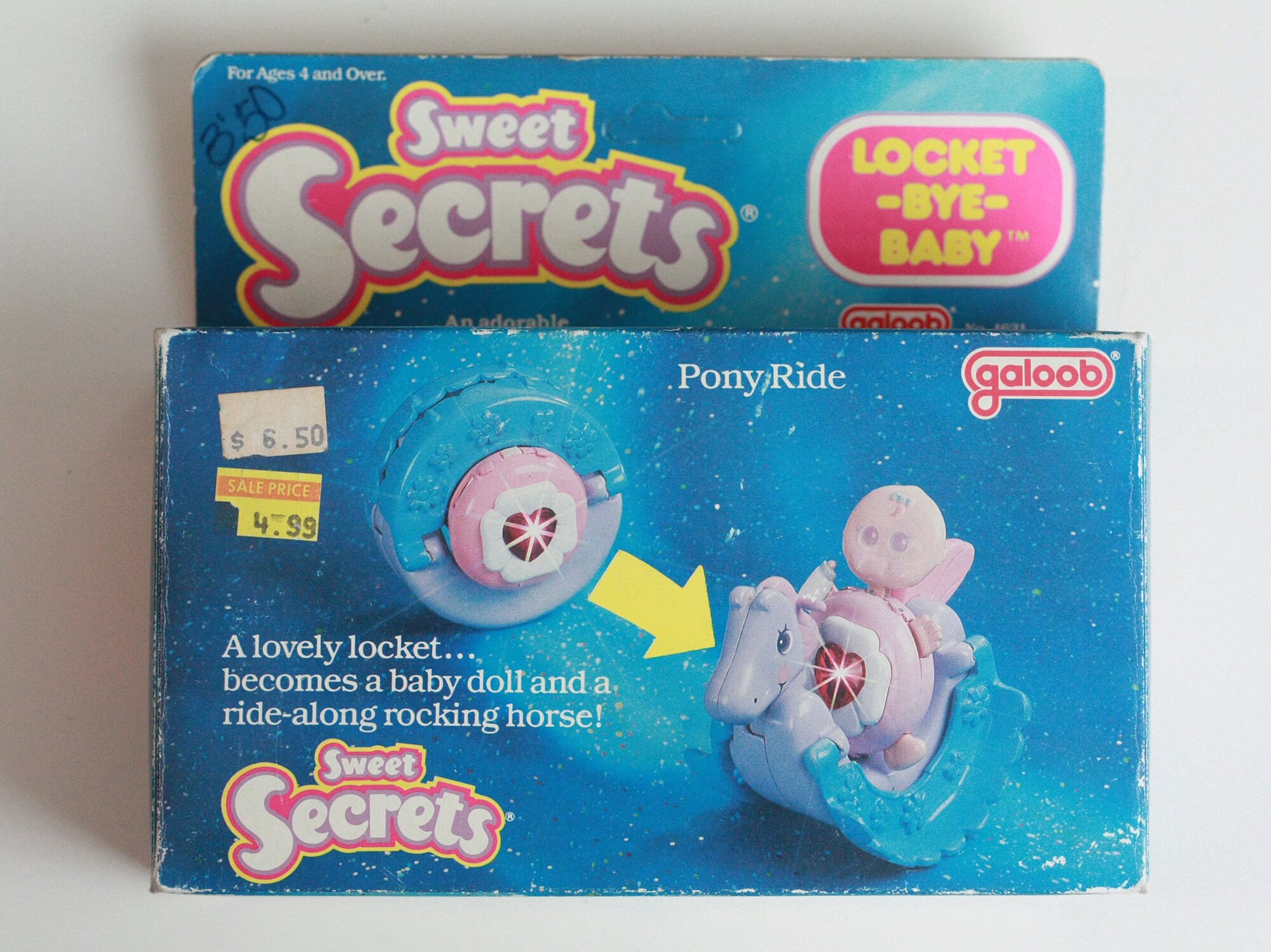 Vintage 1980s Pink Purple Galoob Sweet Secrets Locket Bye Baby - Etsy UK