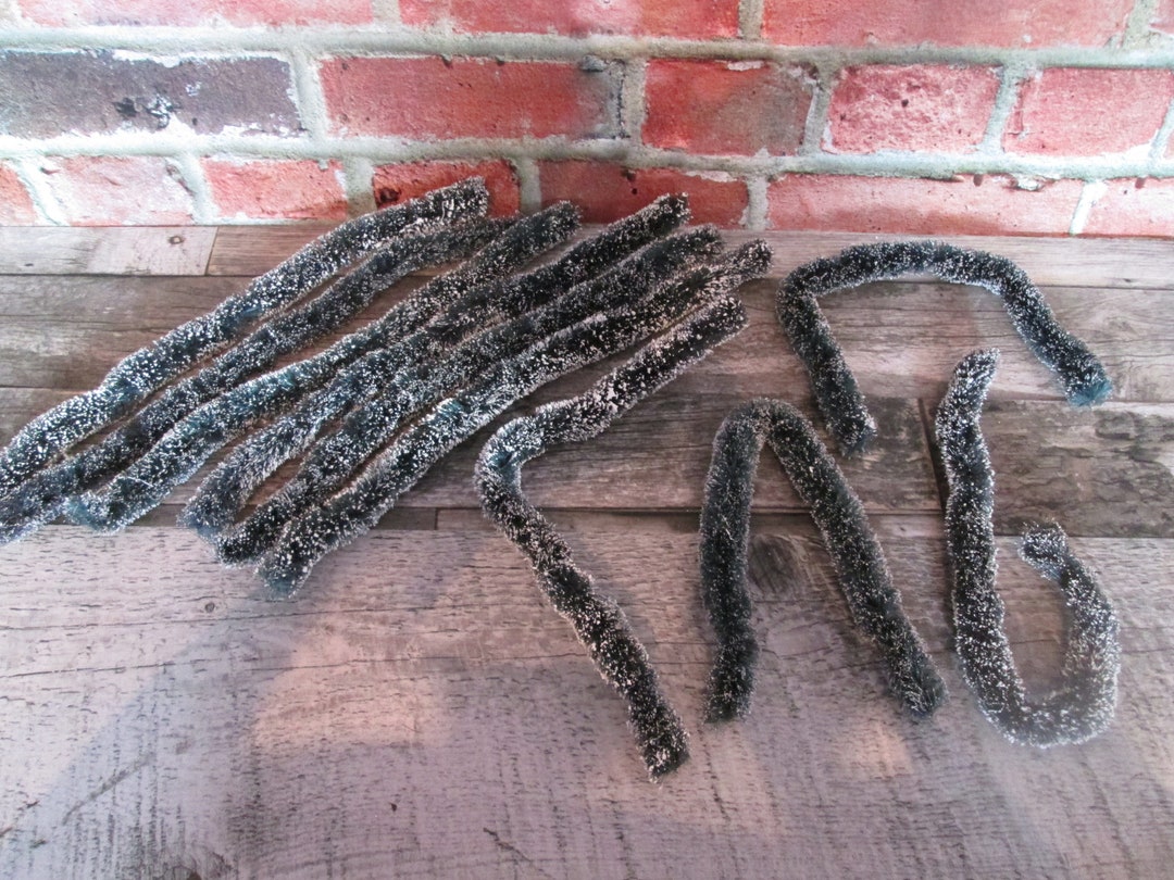 10 Field Borders for Christmas Village Made of Bottle Brush - Etsy