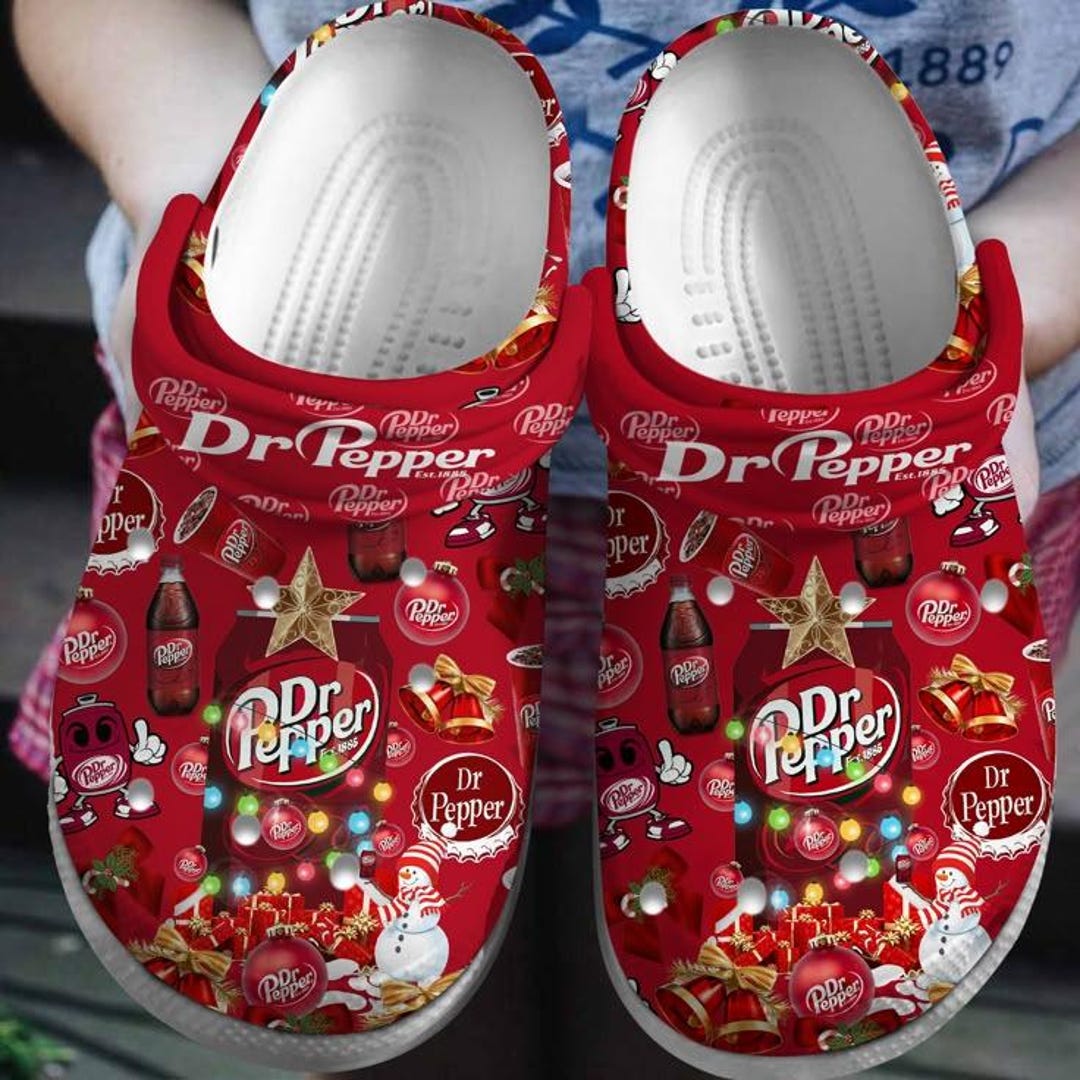 Dr Pepper Red Crocs Crocband Clog, Clogs Shoes for Men Women and Kid ...